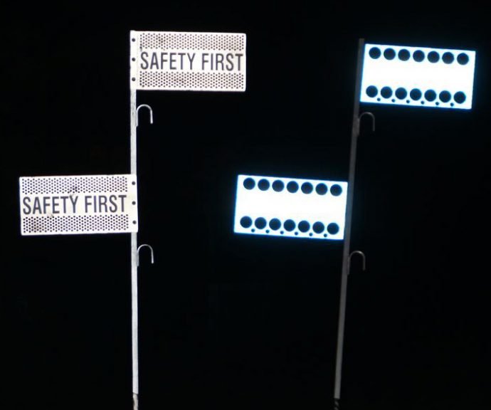 Blue Signal Protection of Workers - OSHA Railsafety Flags