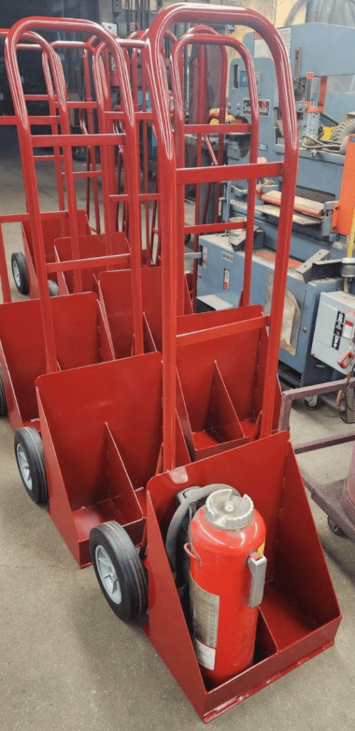Fire Extinguisher Storage Rack % - Blue SteelCo, Inc.